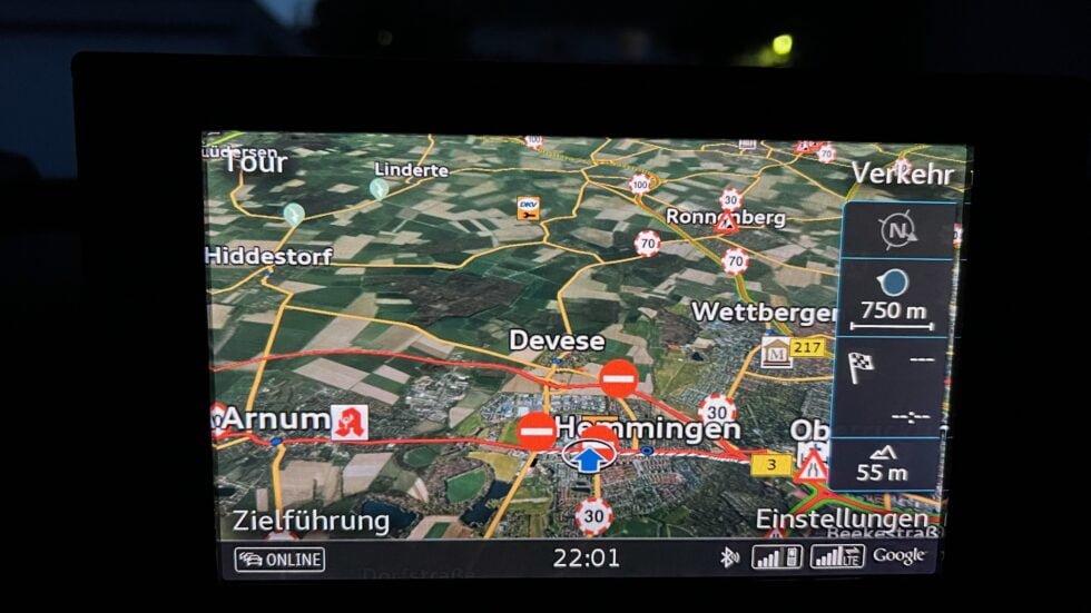 Audi A6 2019 MIB2 C7 4G Navigation mit Google Maps / Earth aktivieren ...